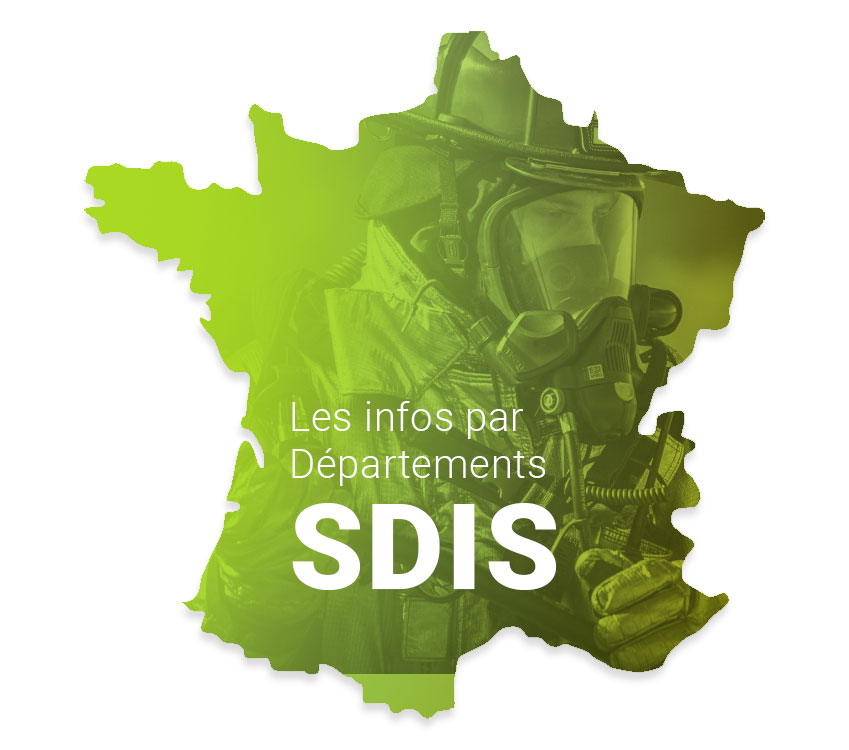 Carte de France des SDIS – ALPHASIS