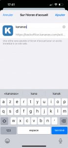 Application Kananas - Kananas