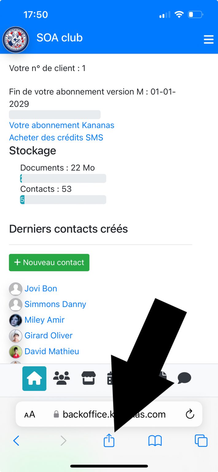 Application Kananas - Kananas