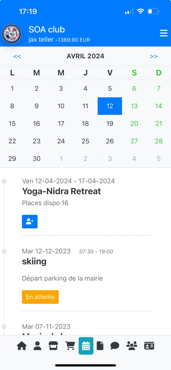 Espace personnel – Kananas