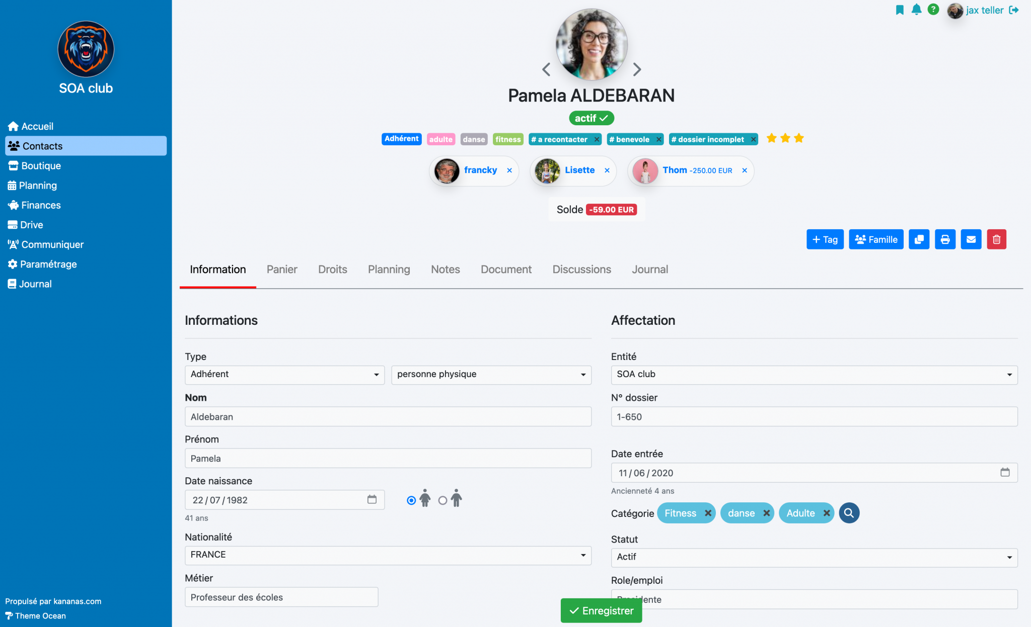 Premiers pas - Kananas